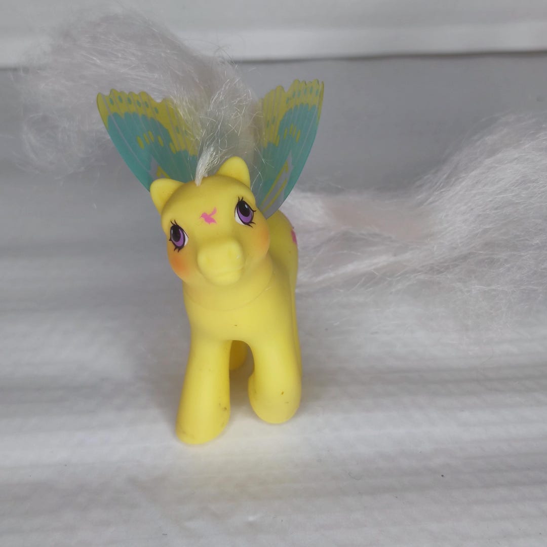 Vintage My Little Pony G1 1987 Summer Wing Ponies Hummingbird Little ...