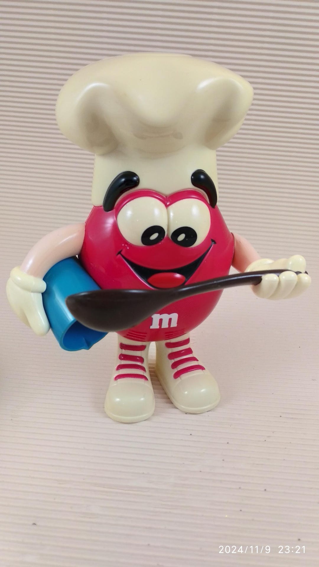 Vintage M&m’s Original Red Candy Dispenser Chef With Cup and Spoon - Etsy