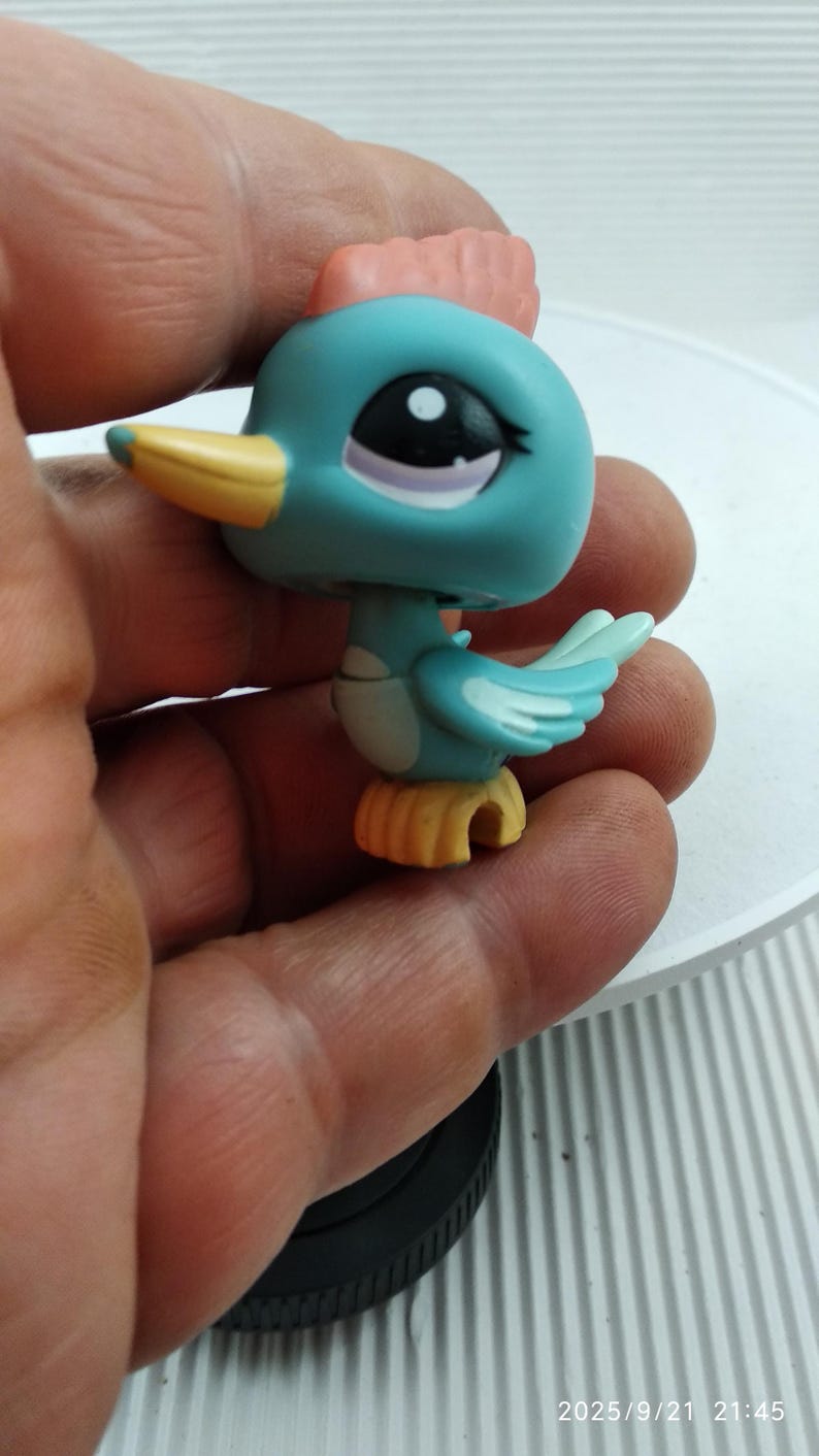 Littlest Pet Shop LPS 2107 Woodpecker Bird Blue - Etsy