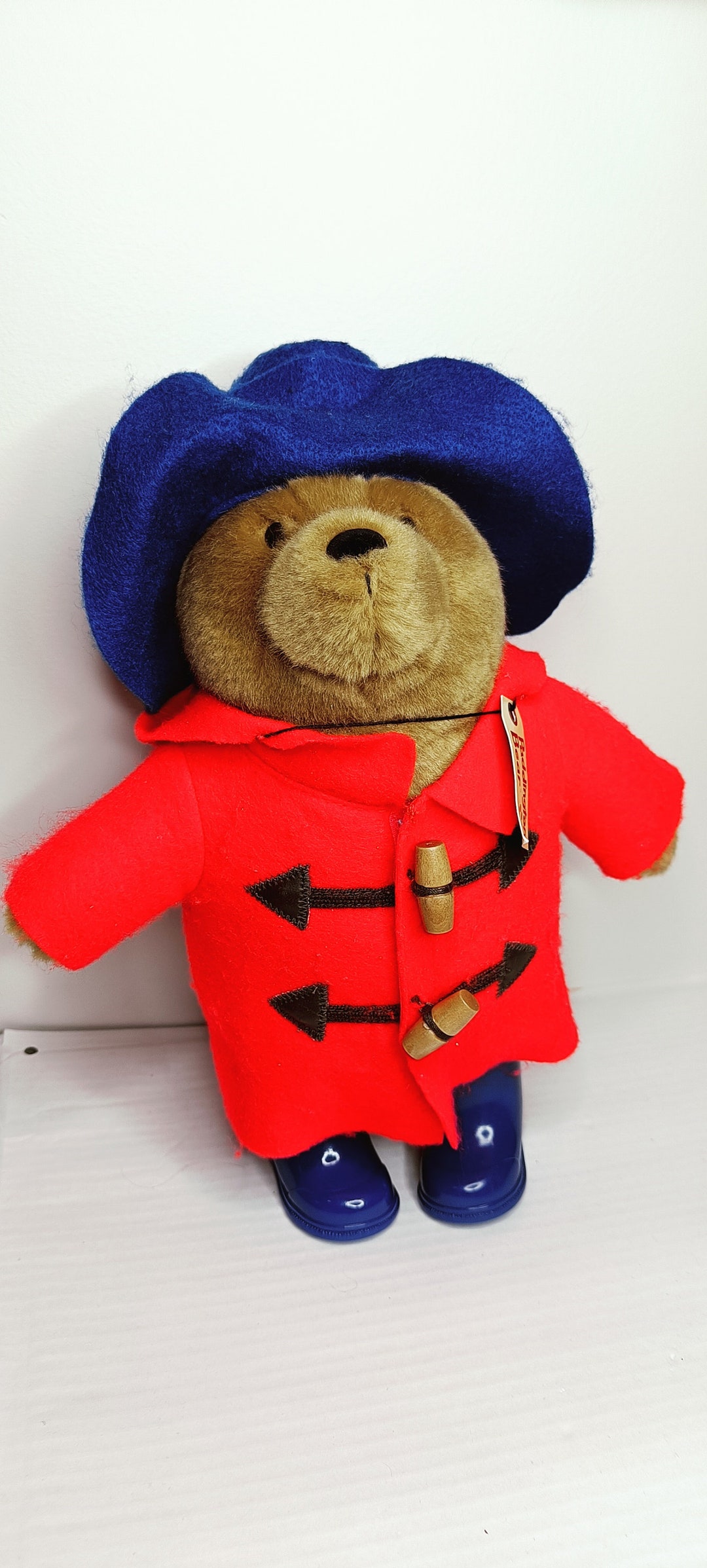 Like New Large Traditional Paddington Bear Collectors Plush Toy Vintage ...
