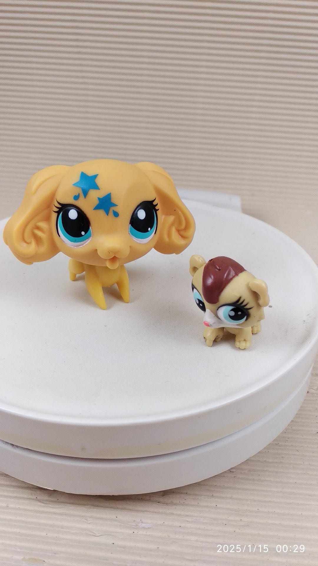 Littlest Pet Shop LPS Yellow Dog & Baby Bear Figures - Etsy