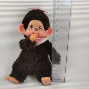 Vintage Monchhichi Doll: Little Brown Monkey With Pacifier - Etsy