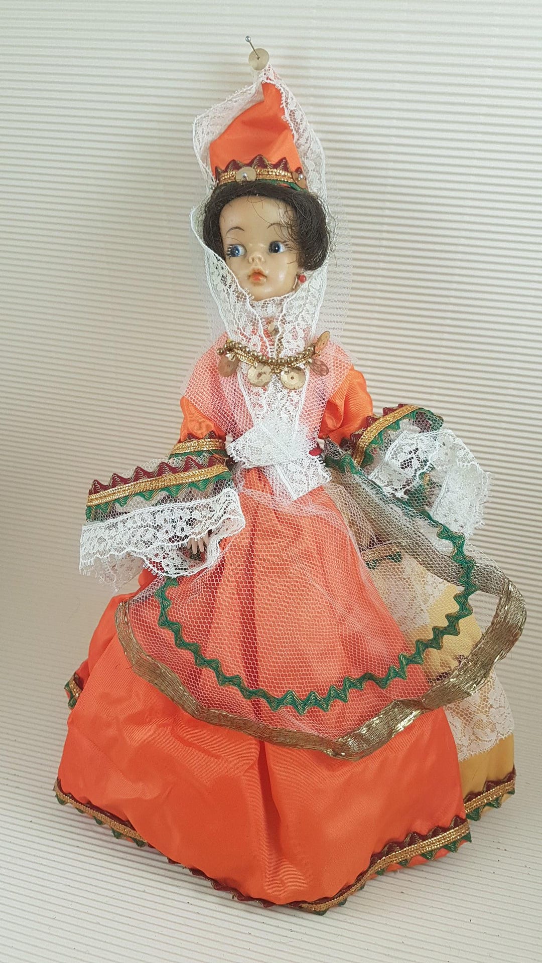 Vintage Folklore Doll Collectible Doll From Spain? National Costume - Etsy