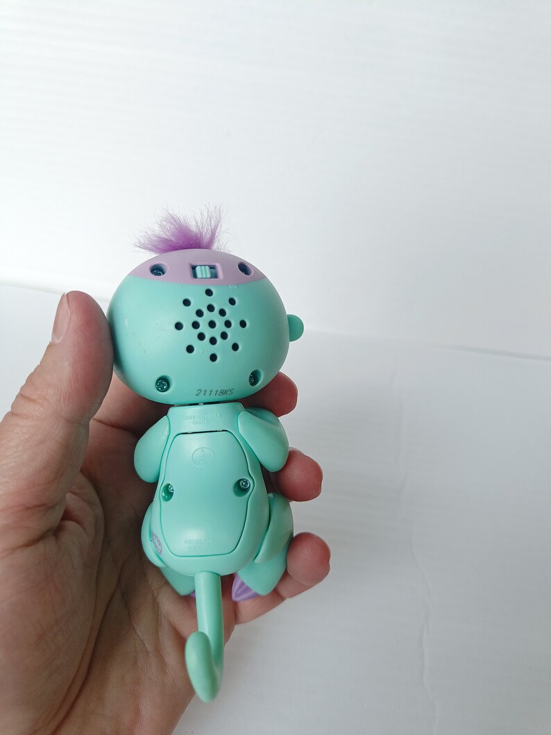 Fingerling Sloth Baby Blue and Purple Interactive Toy - Etsy