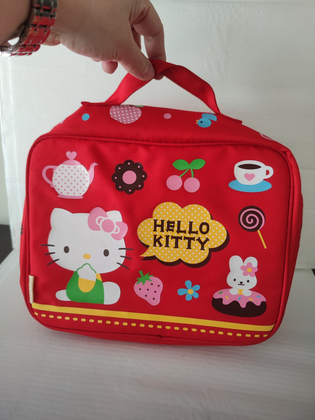 Hello Kitty Insulated Soft Lunch Box - Etsy
