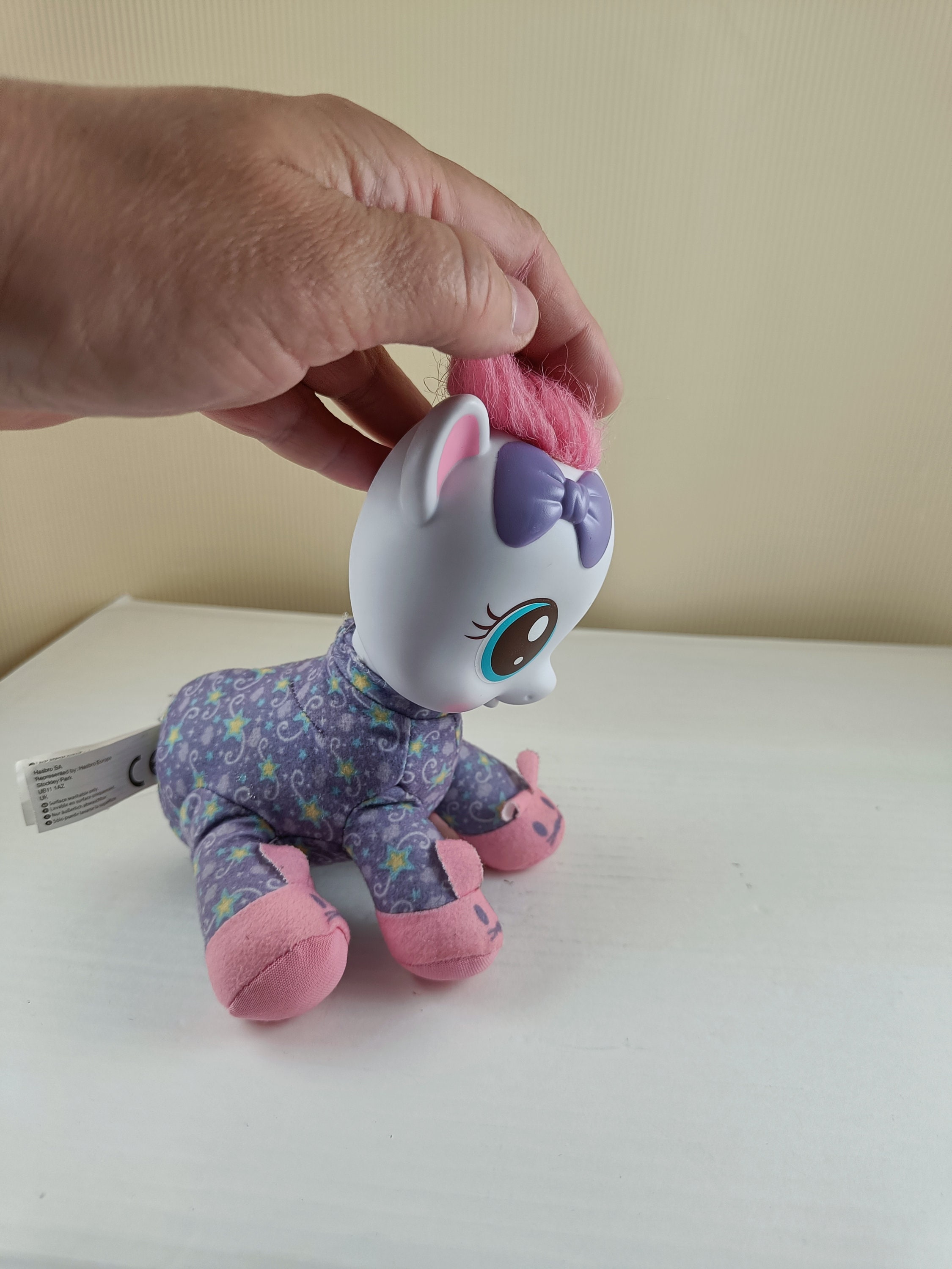My Little Pony Lullaby Moon Plush Hasbro 6 Stuffed - Etsy