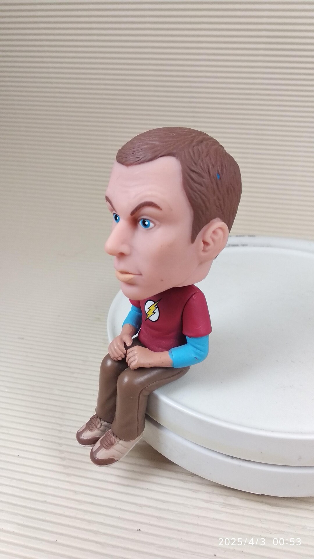 Big Bang Theory Sheldon Funko Computer Monitor Sitter Bobblehead Jim ...