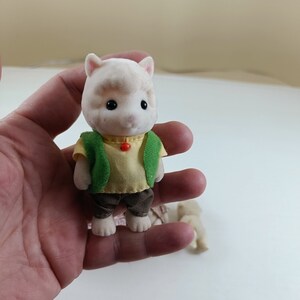 Calico Critters Wooly Alpaca Family of 4, Sylvanian Family - Etsy