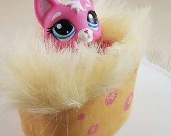 Littlest Pet Shop Authentic LPS Timber Wolf 2141 / Vintage Hasbro - Etsy