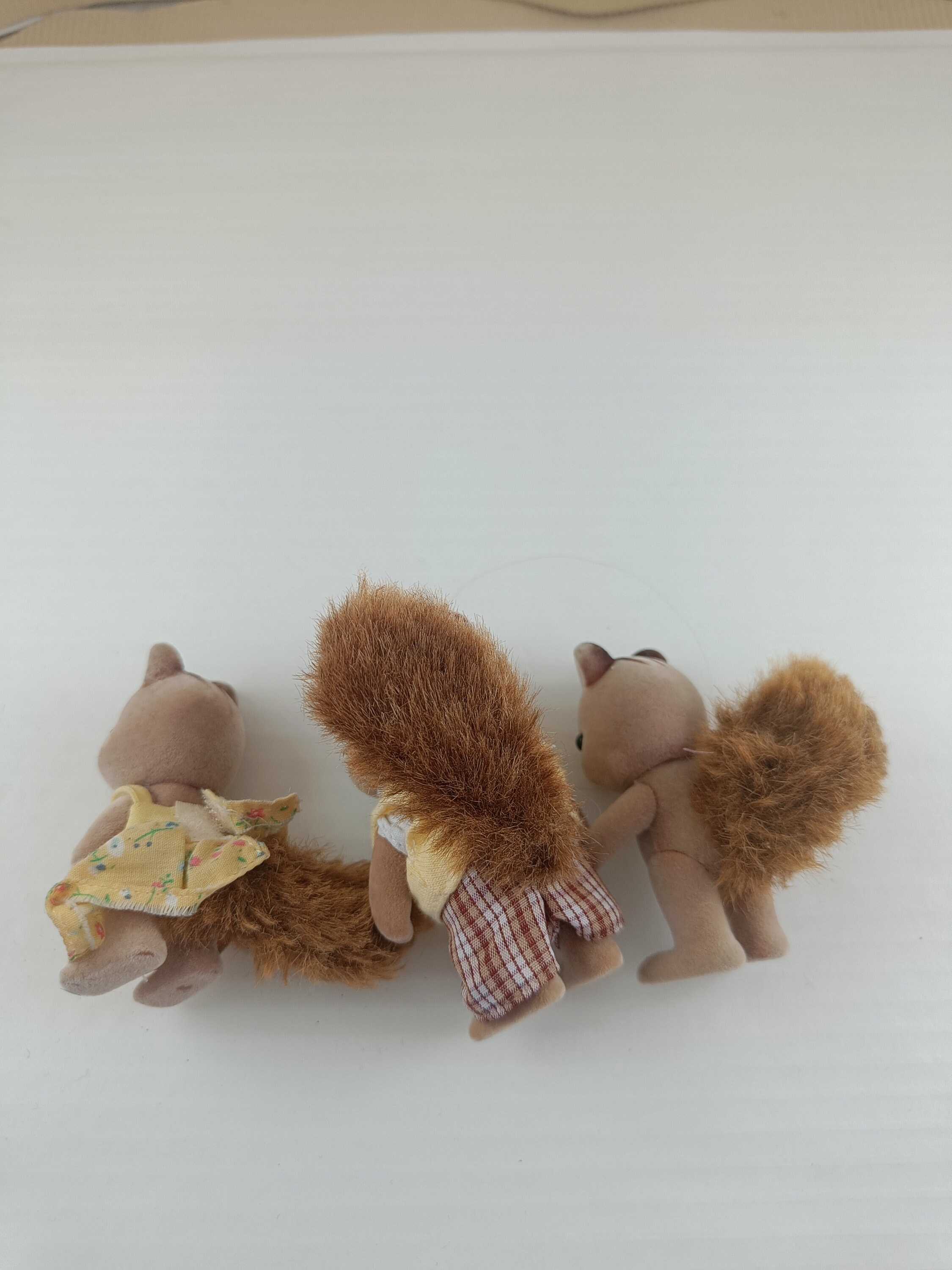 Calico Critters Walnut Squirrel Family of 3 Sylvanian Family - Etsy
