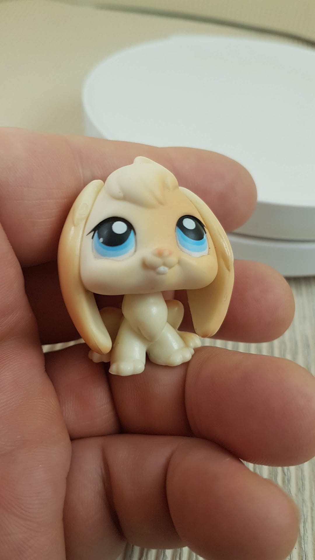 Littlest Pet Shop LPS #95 Bunny Rabbit Lop Ears Blue Eyes Preowned - Etsy
