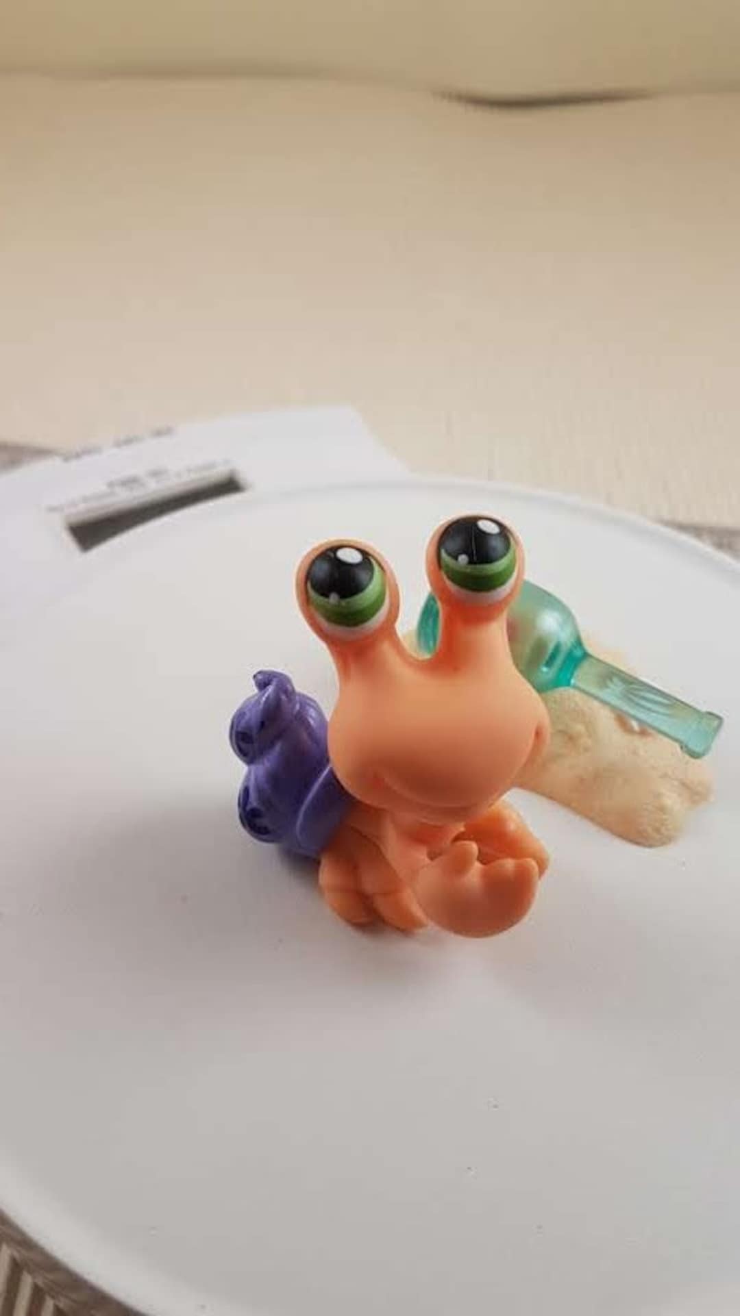 LPS Littlest Pet Shop HERMIT CRAB Pet Nook Purple Shell #352 - Etsy