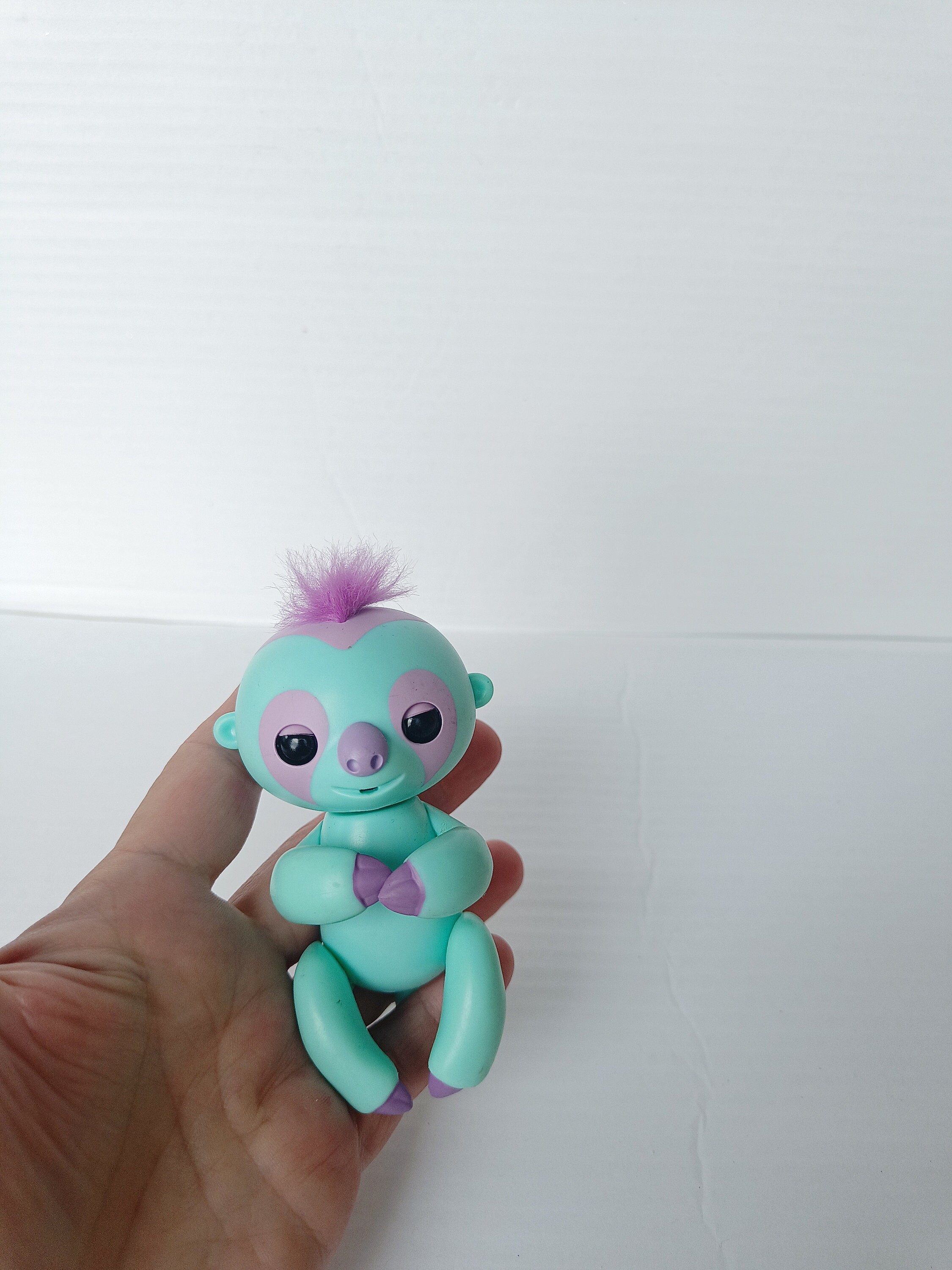 Fingerling Sloth Baby Blue and Purple Interactive Toy - Etsy