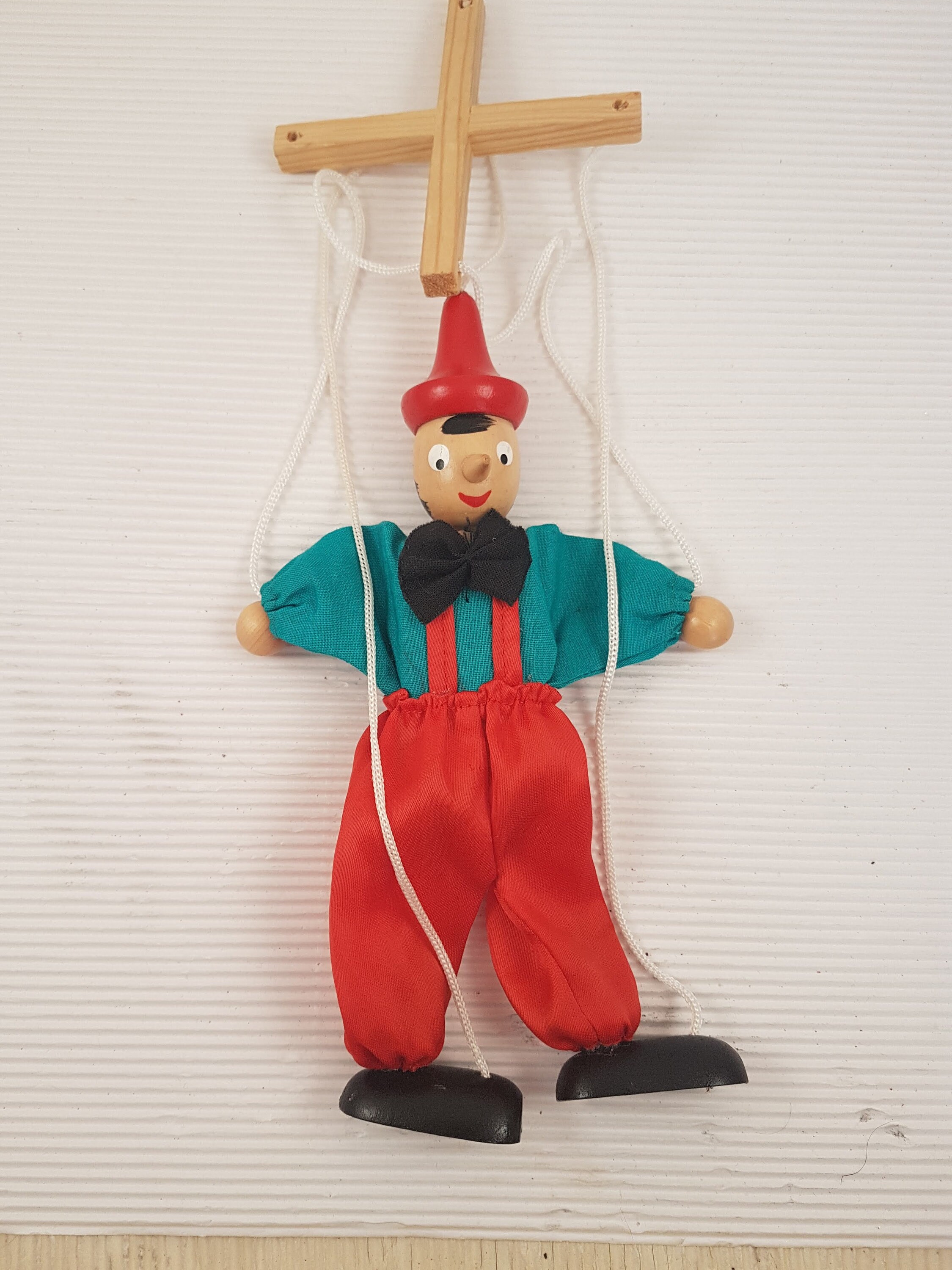 Vintage Pre Owned Pinocchio Puppet Marionette String Puppet Wood Toys ...