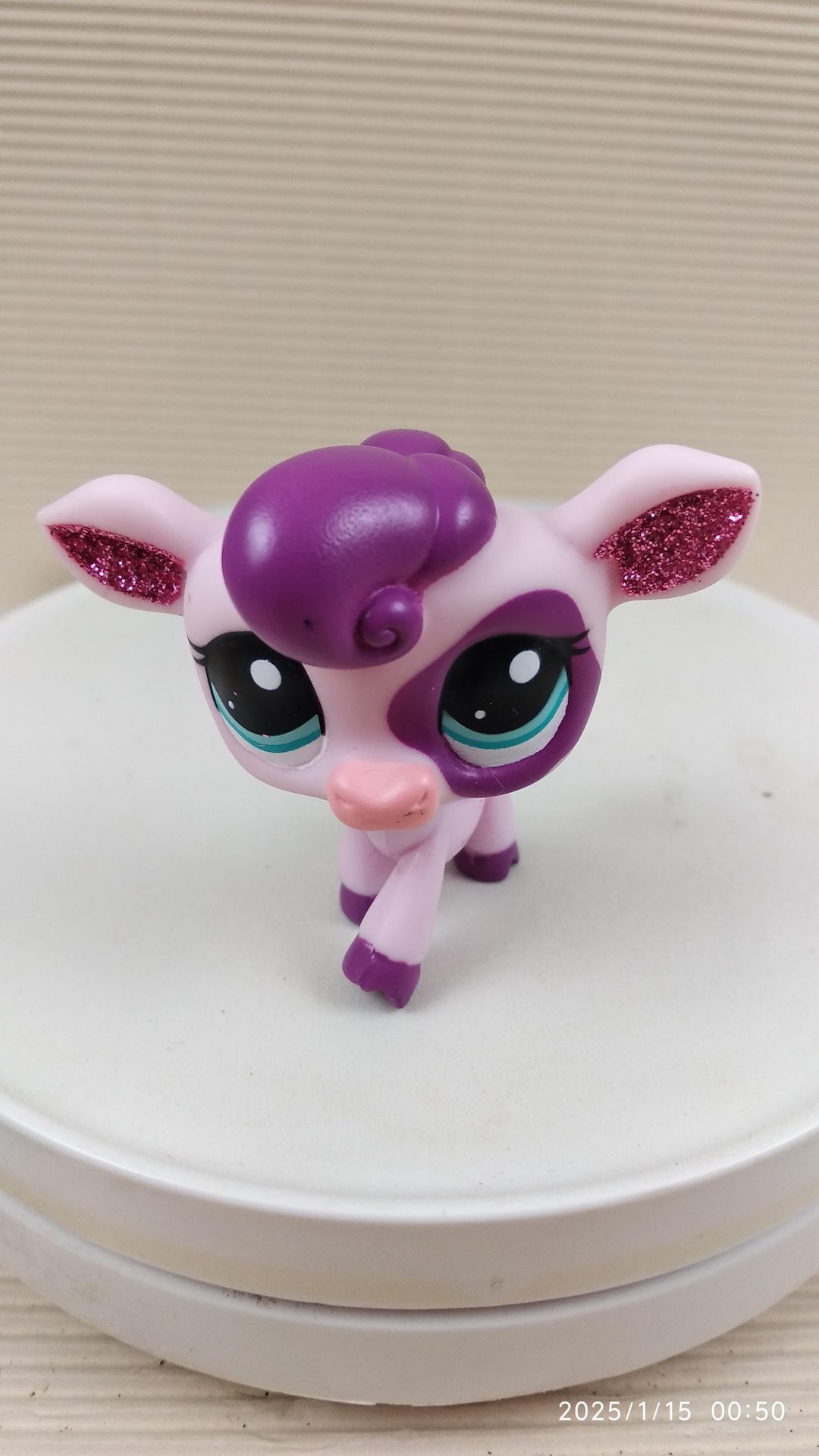 Littlest Pet Shop Sparkle Edition Violet Cow #2236 - Etsy