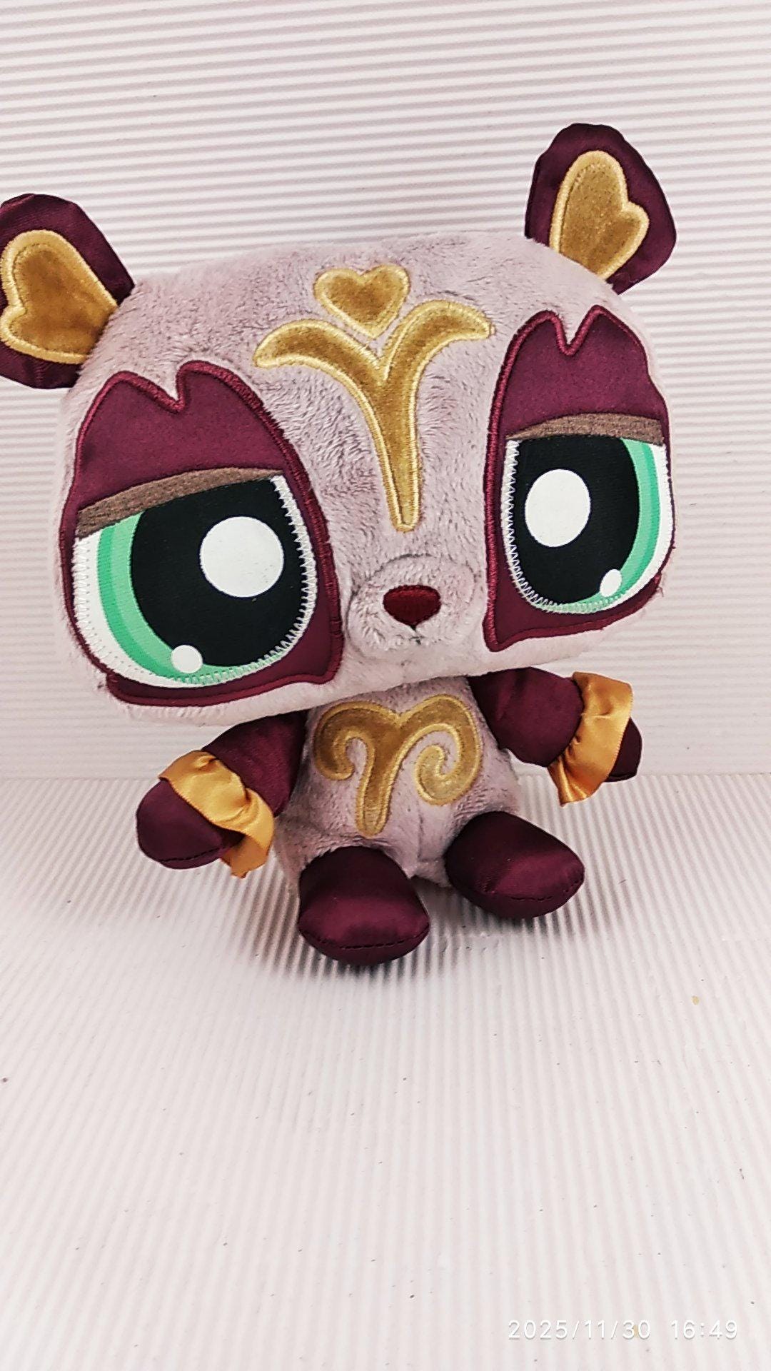 Littlest Pet Shop - Hasbro LPSO- Plush Toy Panda Bear,pre-owned - Etsy