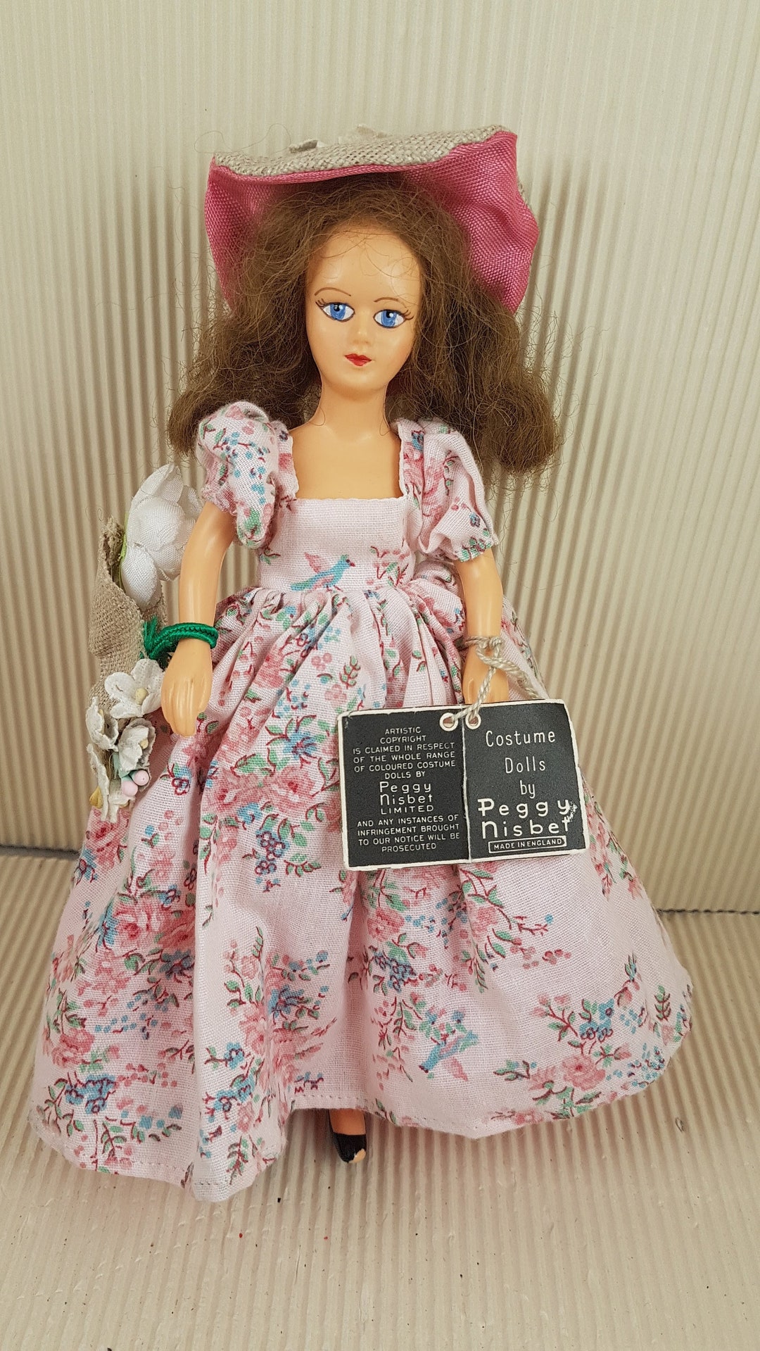 Peggy Nisbet Doll Vintage Costume Doll Made in England - Etsy