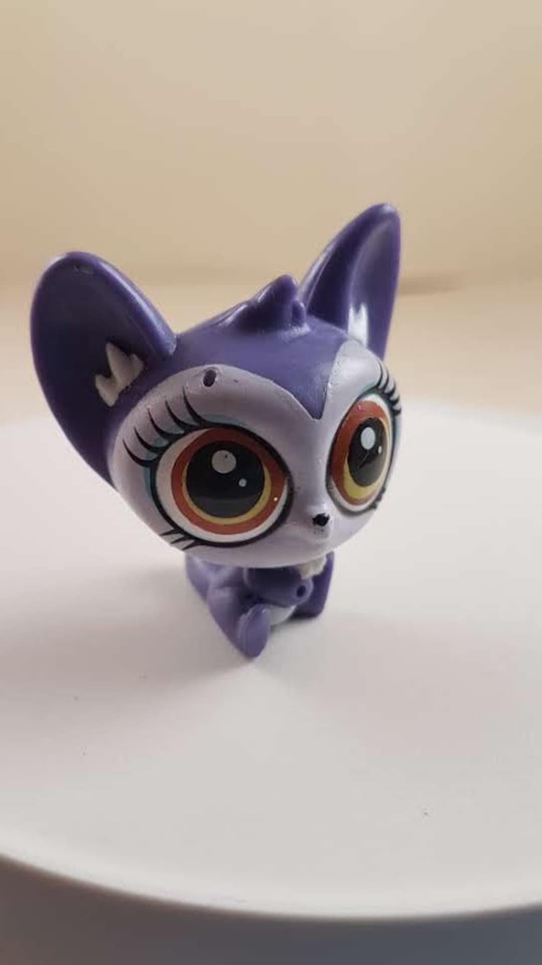 Littlest Pet Shop Purple Loris Bisa Kawaku #3650 Authentic 2014 LPS ...