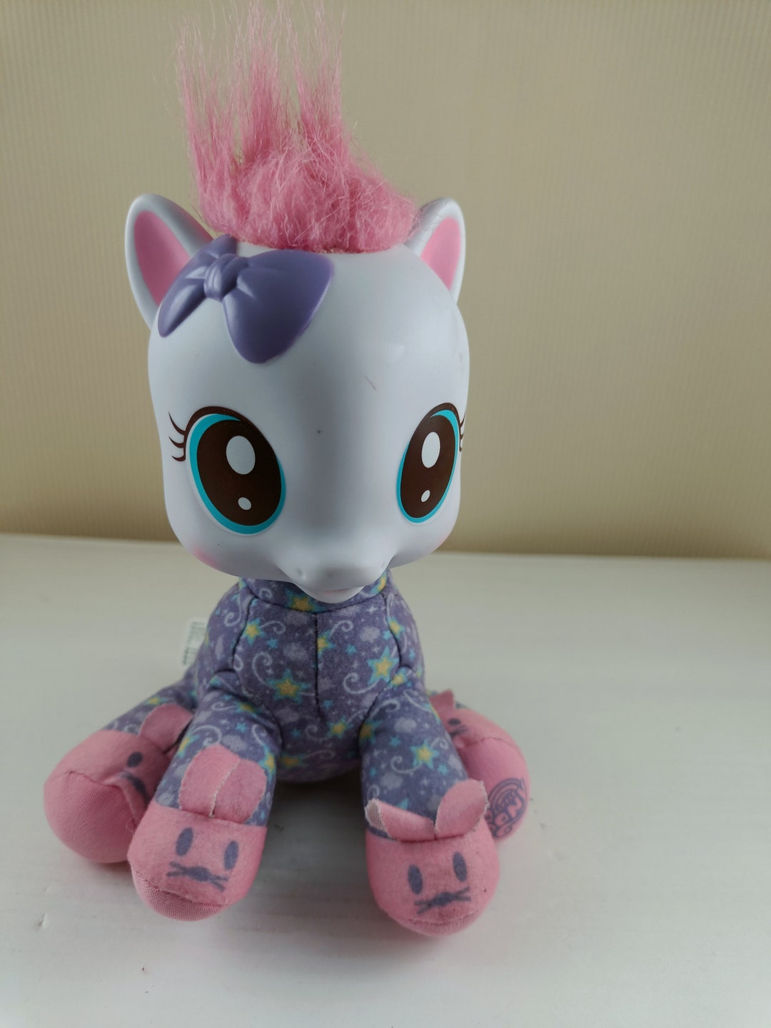 My Little Pony Lullaby Moon Plush Hasbro 6" Stuffed Animal Toy - Etsy