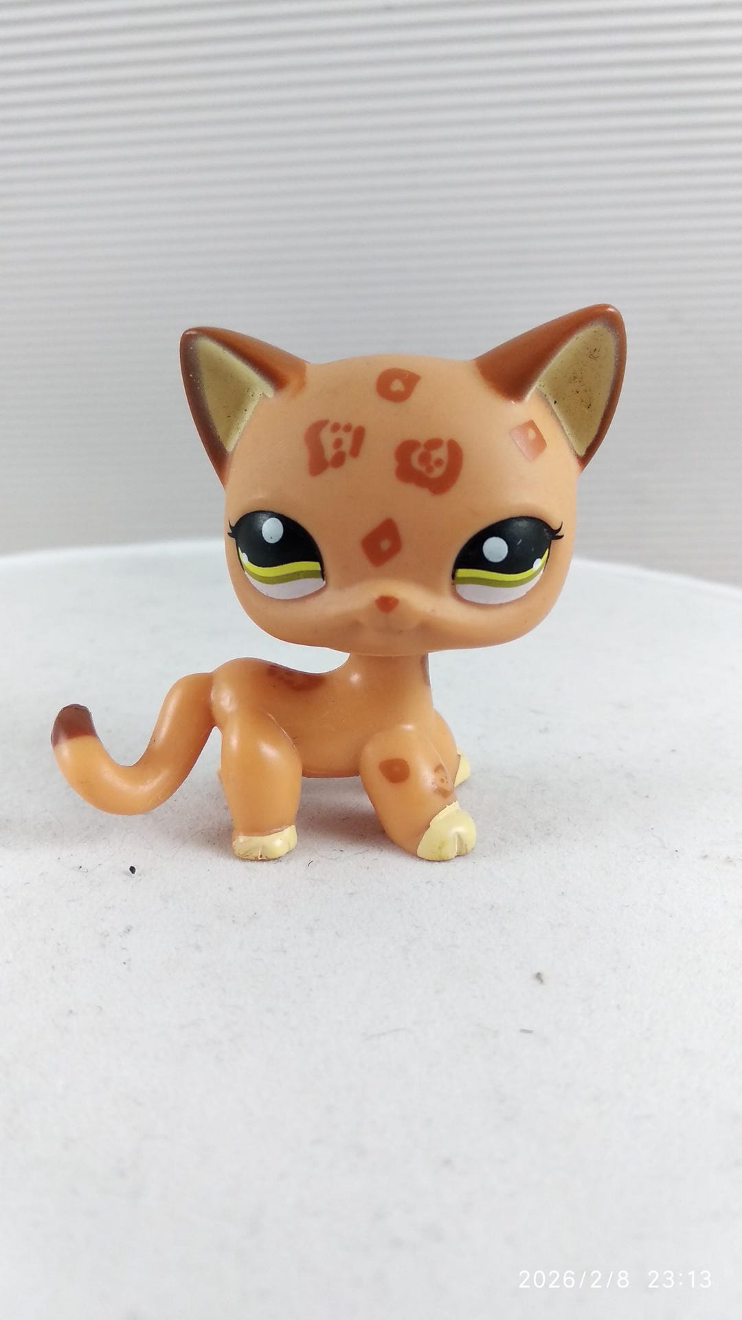 Littlest Pet Shop #1120 Short Hair Cat LPS Leopard Authentic - Etsy
