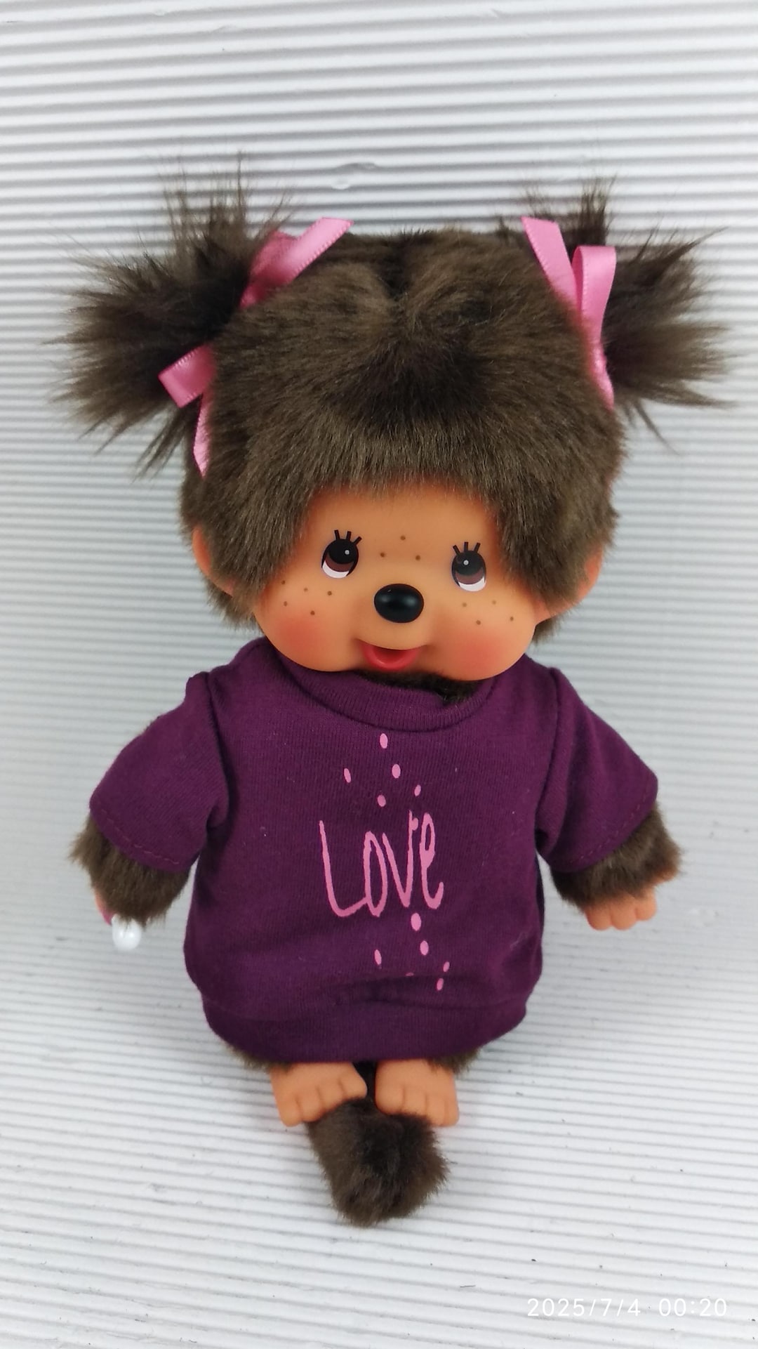 Vintage Monchhichi, Monchichi Doll, Little Monkey Girl, Gift Idea - Etsy