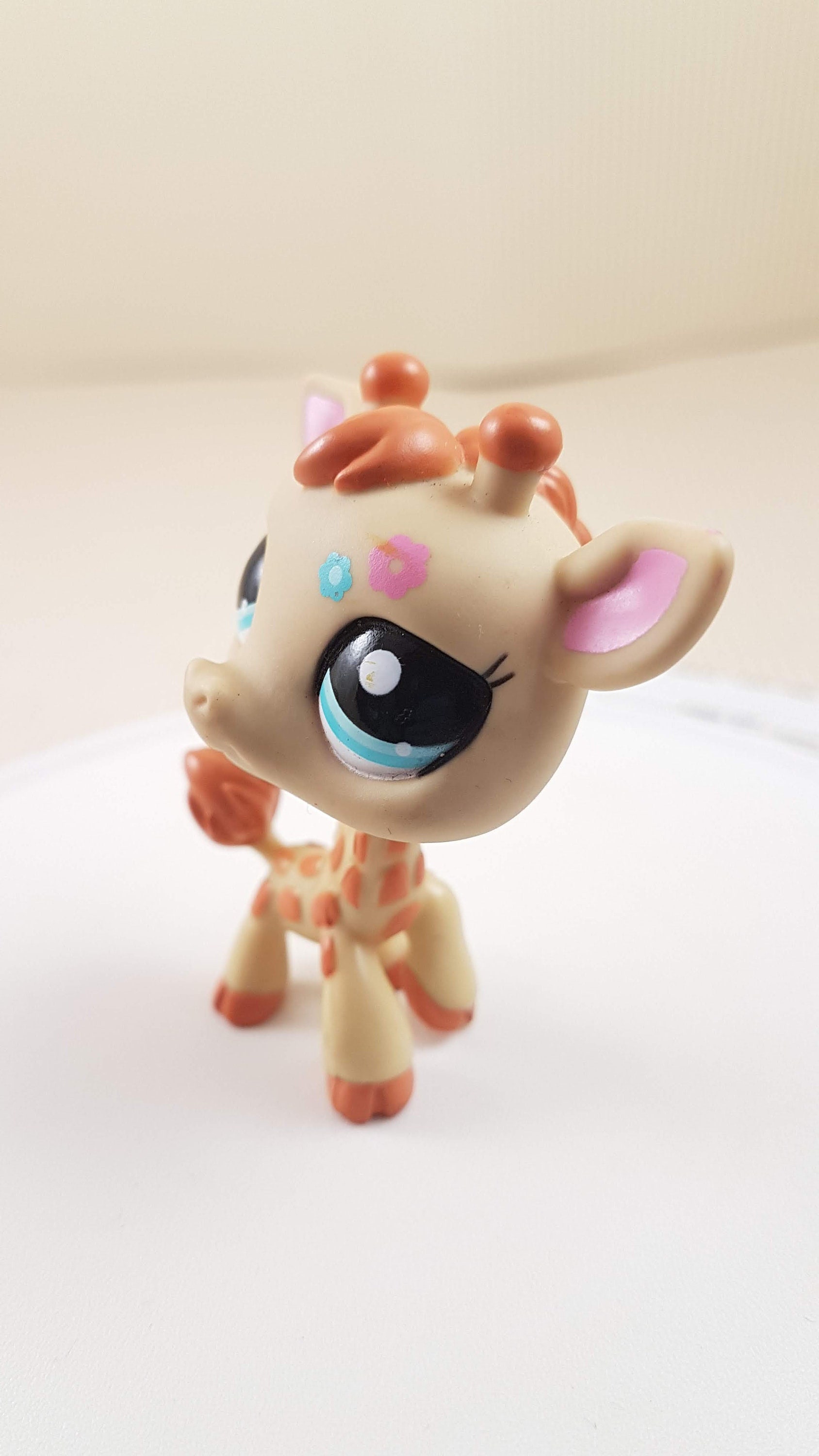 Authentic Littlest Pet Shop LPS 2222 Flower Giraffe Blue Eyes - Etsy