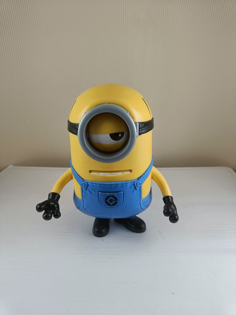 Vintage Minion Doll Despicable Me Plastic Active Toy Laughing - Etsy