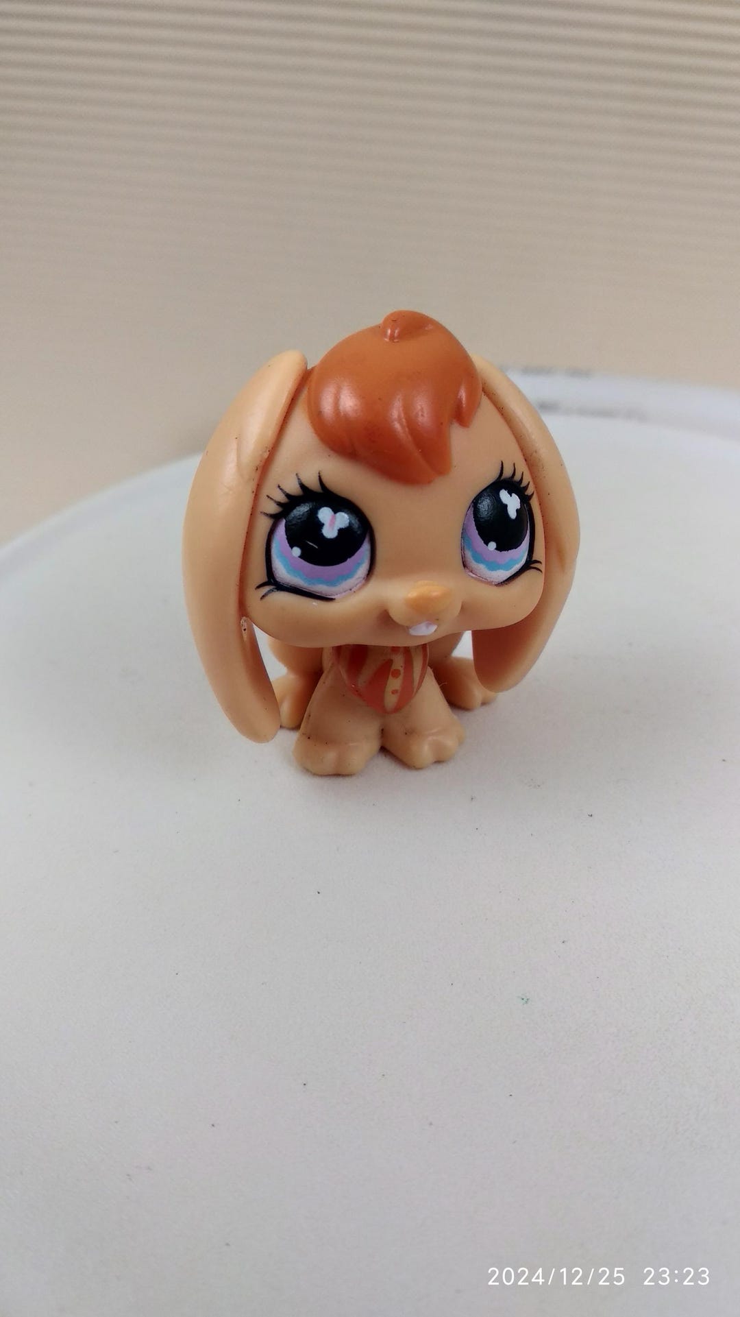 Littlest Pet Shop Lps #480 Bunny Rabbit Orange Lop Eared, Purple Clover ...
