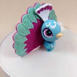 Littlest Pet Shop Sparkle Peacock Bird #3006 LPS Figure Hasbro - Etsy ...