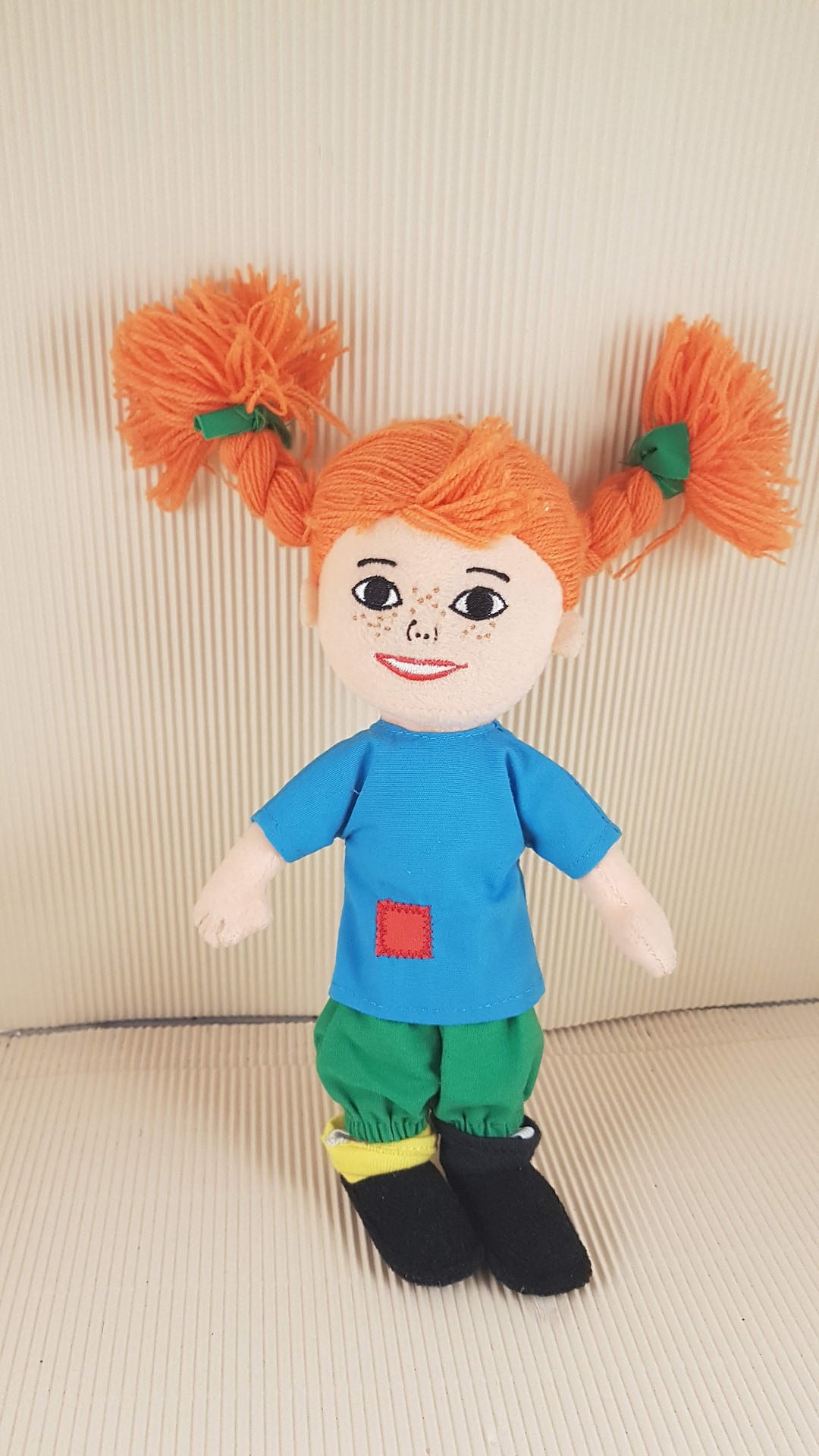 Vintage Doll Original PIPPI Longstocking Doll Stuffed Plush - Etsy