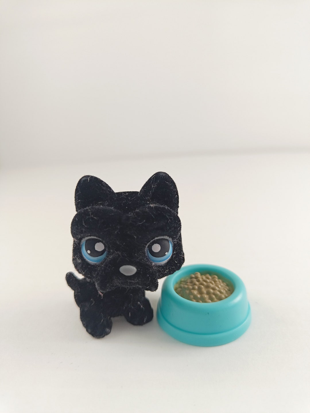 Hasbro Littlest Pet Shop LPS #315 Black Fuzzy Scottie Scottish Terrier ...