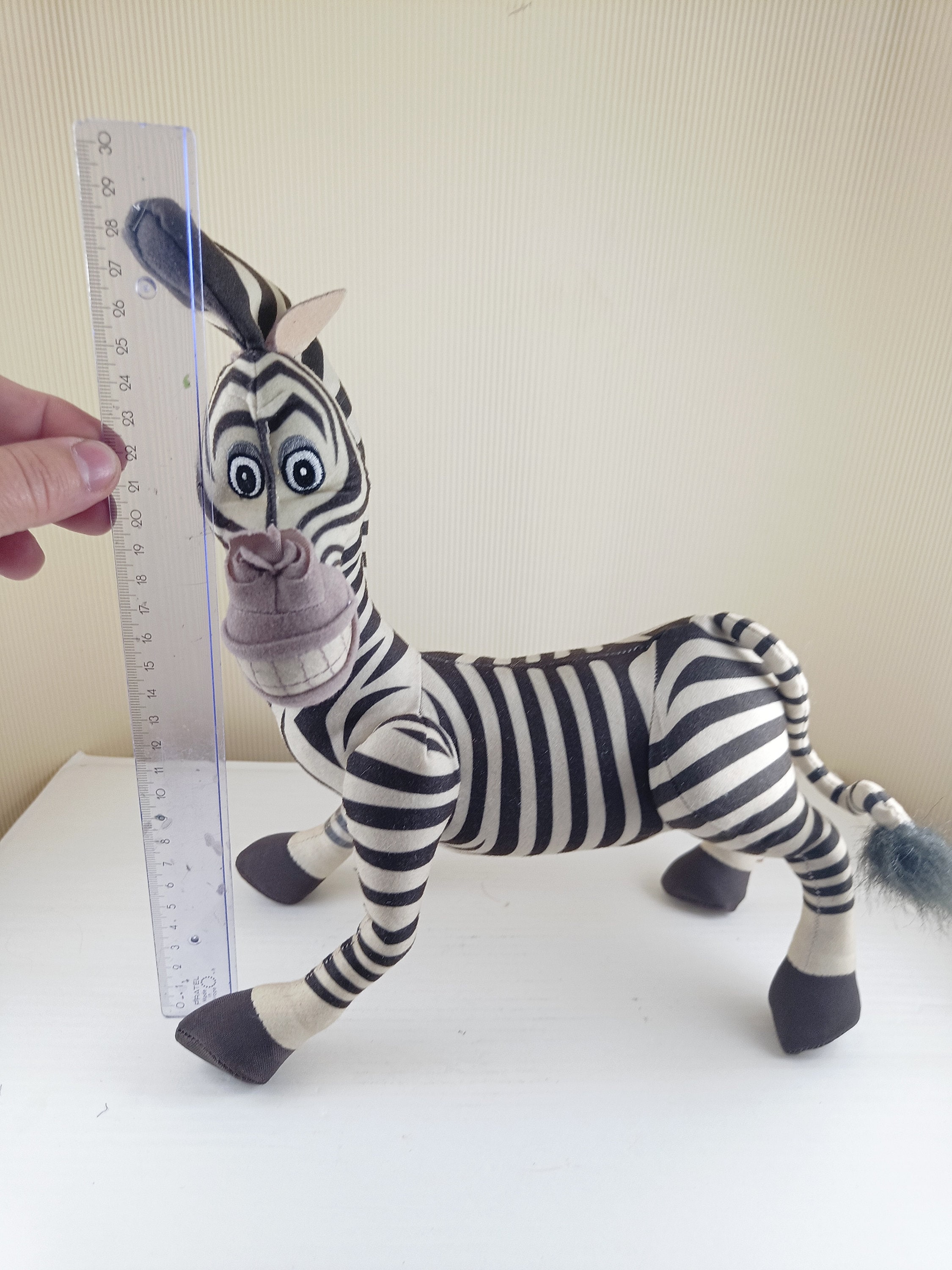 Vintage Disney Marty Speaking Zebra Plush Toy - Etsy