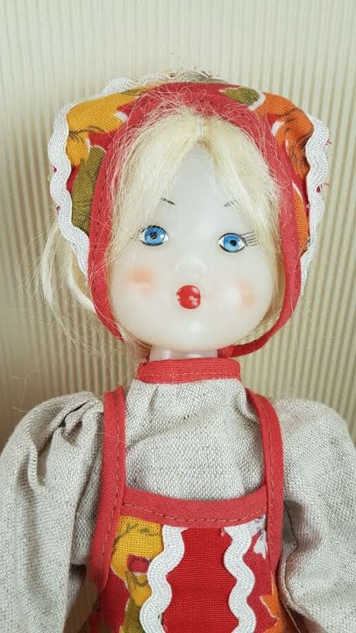 Vintage USSR Russian Soviet Plastic Toy Dolls Boy and Girl - Etsy