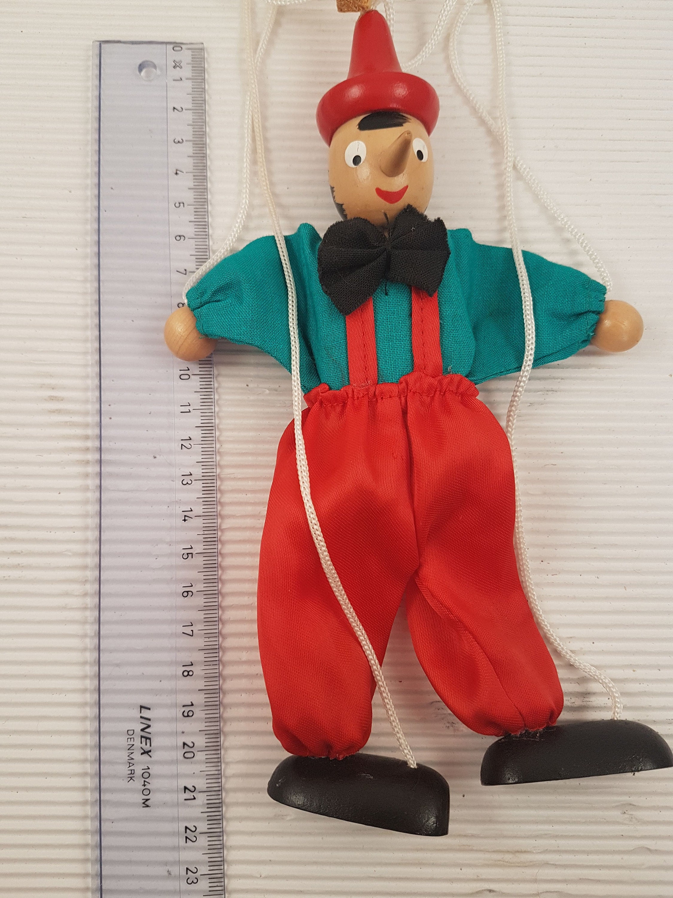 Vintage Pre Owned Pinocchio Puppet Marionette String Puppet Wood Toys ...