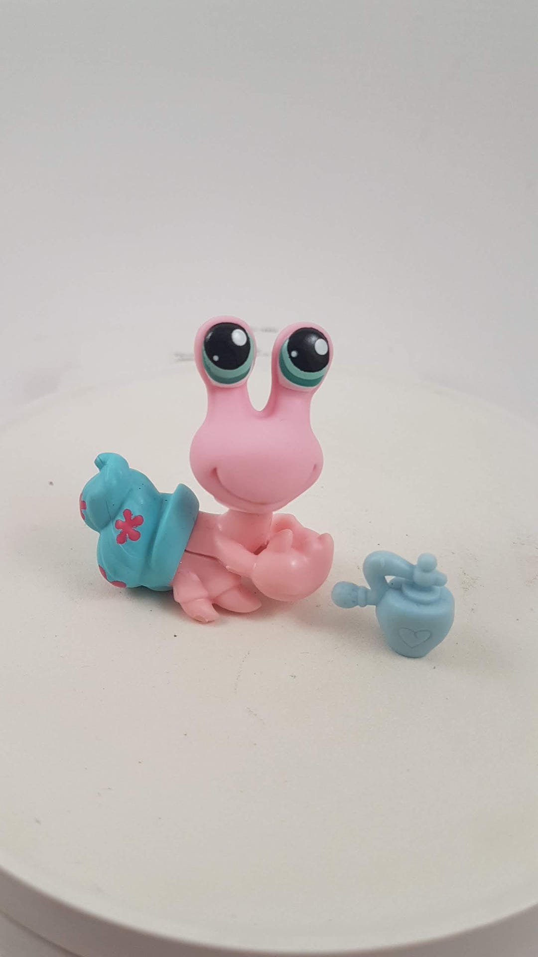 Littlest Pet Shop Pink Hermit Crab Blue Flower Shell - Etsy