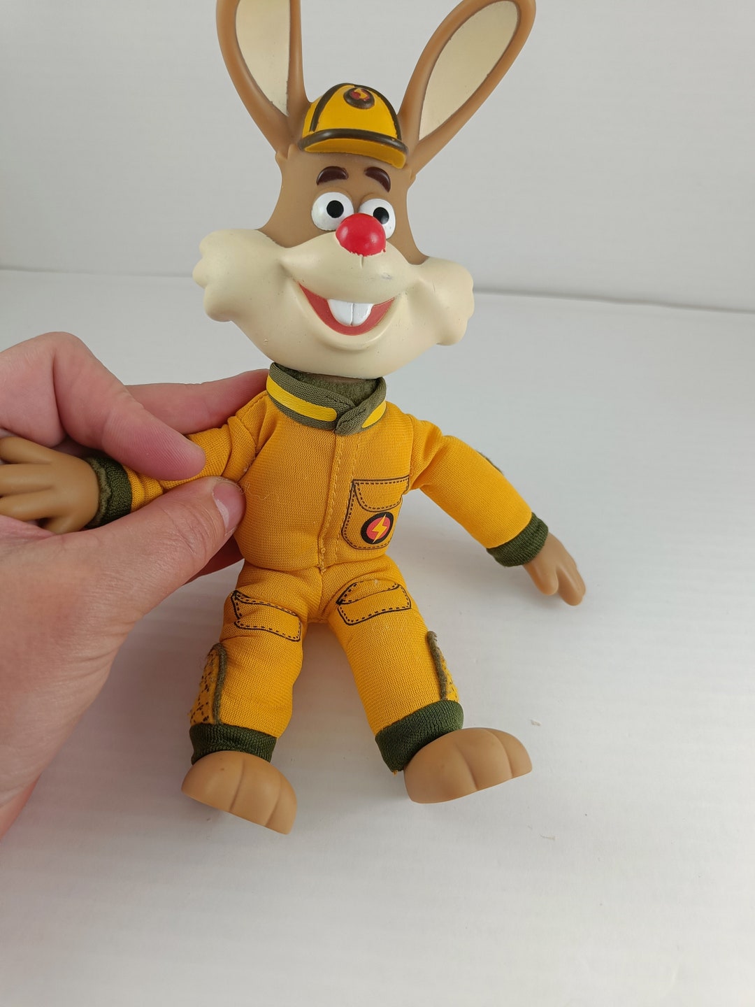 Vintage Roary the Racing Car - FLASH the Rabbit 24cm Soft Plush Toy - Etsy