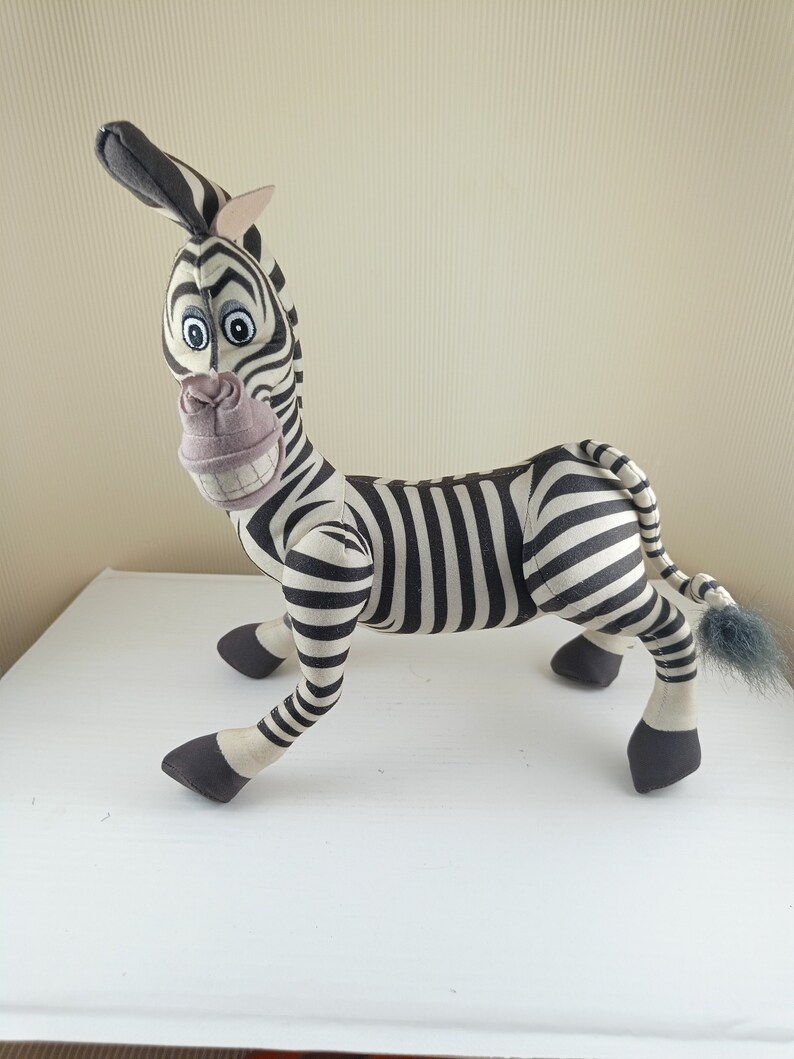 Vintage Disney Marty Speaking Zebra Plush Toy - Etsy
