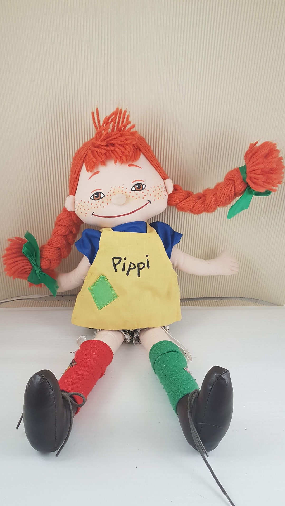 Vintage 1988 Omega Toy Original PIPPI Longstocking Doll - Etsy
