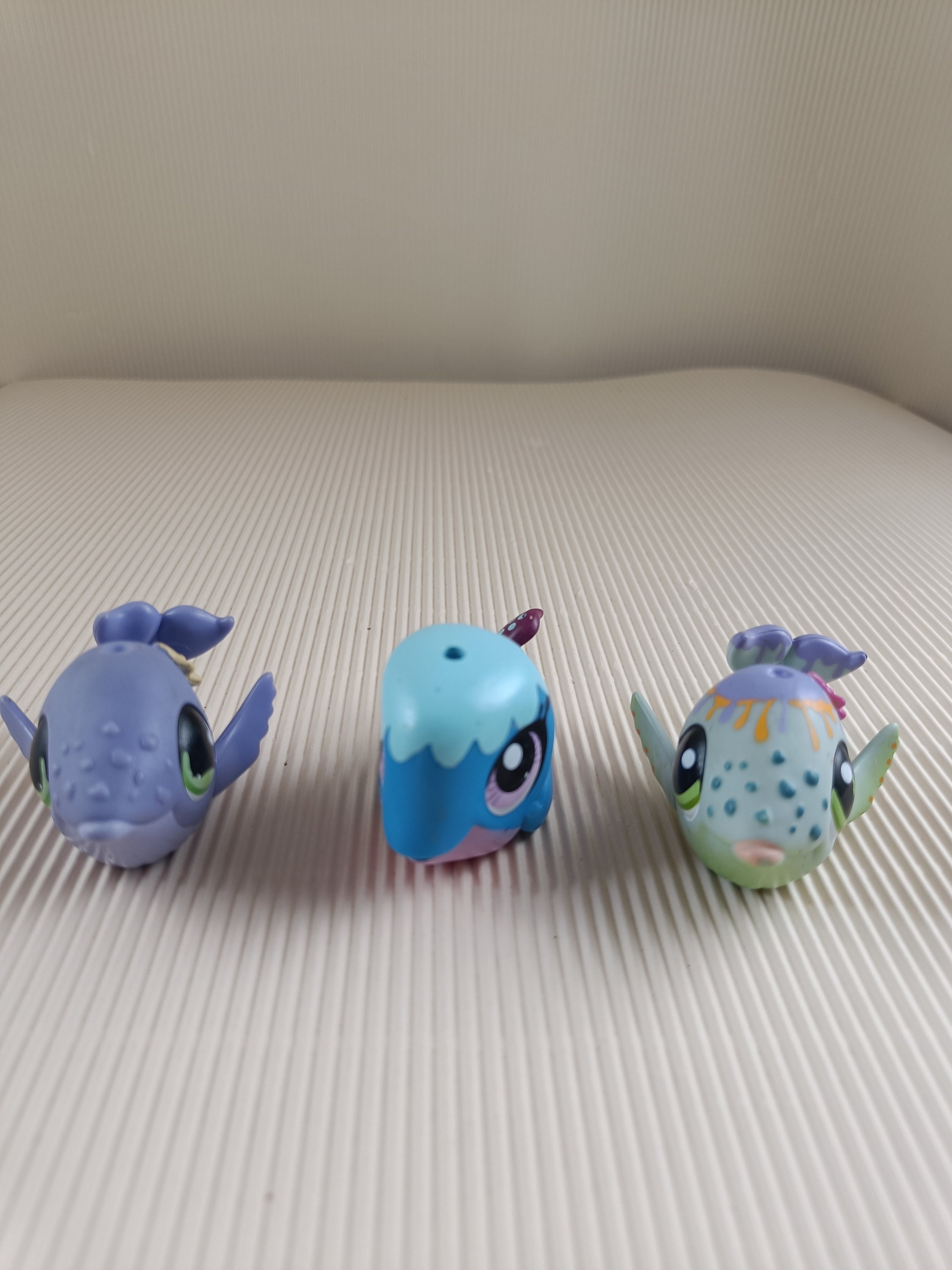 Littlest Pet Shop, Big Blue Whale With Yellow Starfish, LPS Pet 895 ...