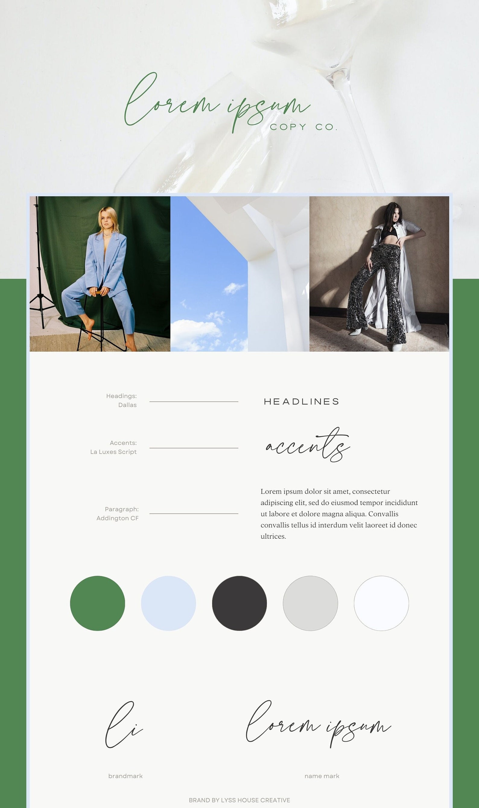 Semi-custom Logo and Branding Suite: Lorem Ipsum - Etsy