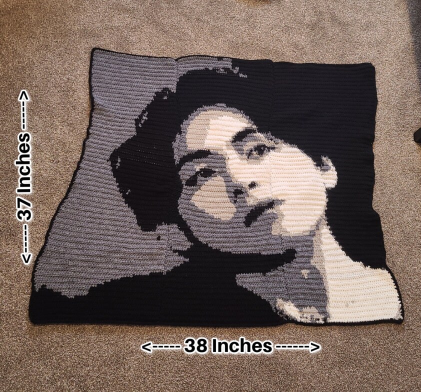 Taehyung Bts Crochet Blanket PATTERN - Etsy