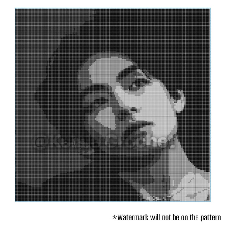 Taehyung Bts Crochet Blanket PATTERN - Etsy