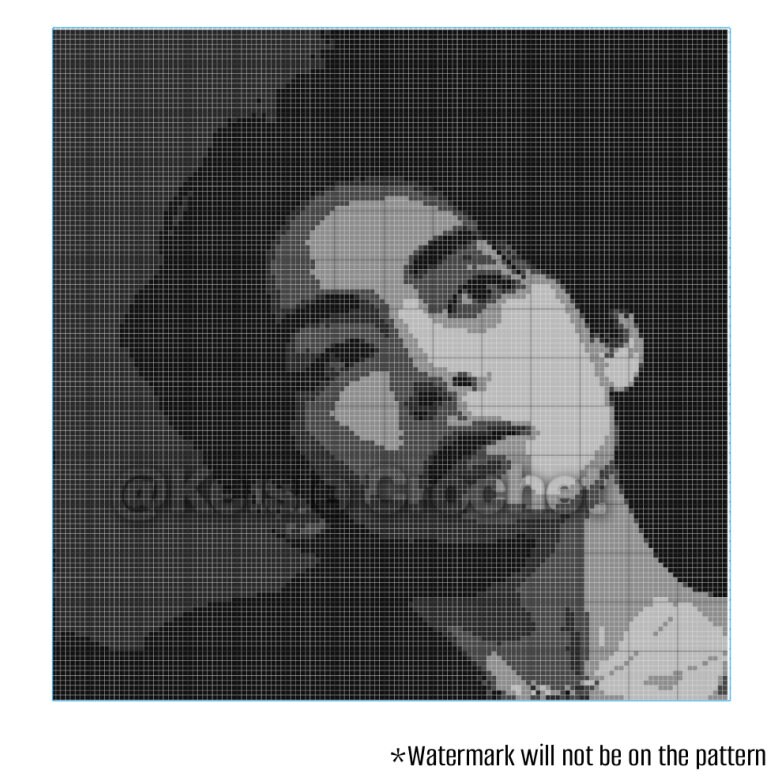 Taehyung Bts Crochet Blanket PATTERN - Etsy