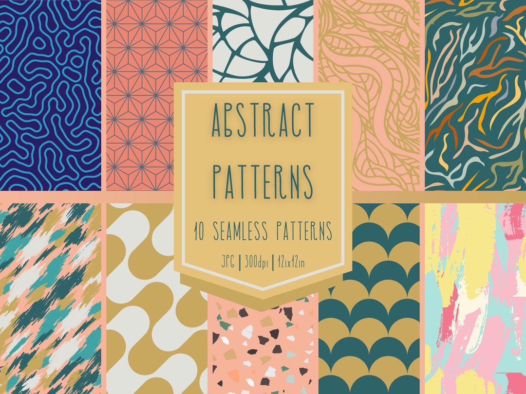 Abstract Patterns, Digital Patterns, Seamless Abstract Pattern, Print ...