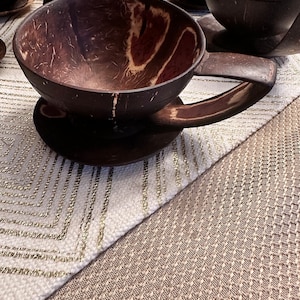 Coconut Shell Tea Cup Set, Handmade Tea Cups, Teacups Teapot, Eco ...