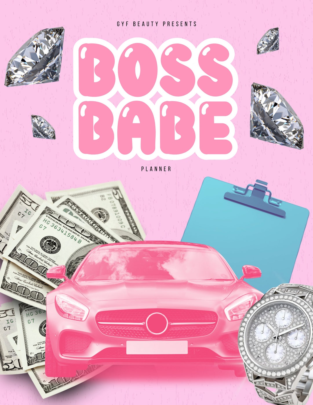 Boss Babe Planner Goal-setting Resources, Perfect Companion to Help You ...