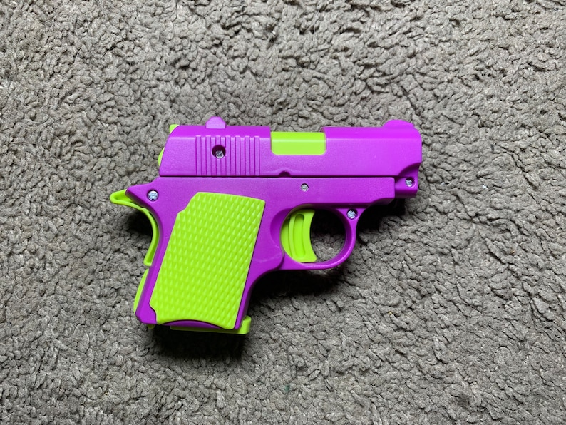 Fidget Gun Toy From Tiktok, Fun Sliding Fidget Desk Toy That Helps ...