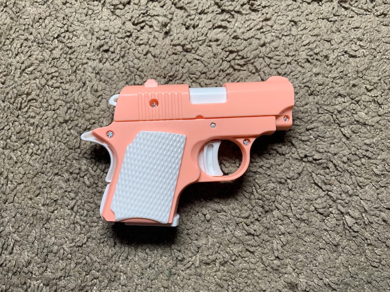 Fidget Gun Toy From Tiktok Fun Sliding Fidget Desk Toy That Helps Lower Stress Etsy
