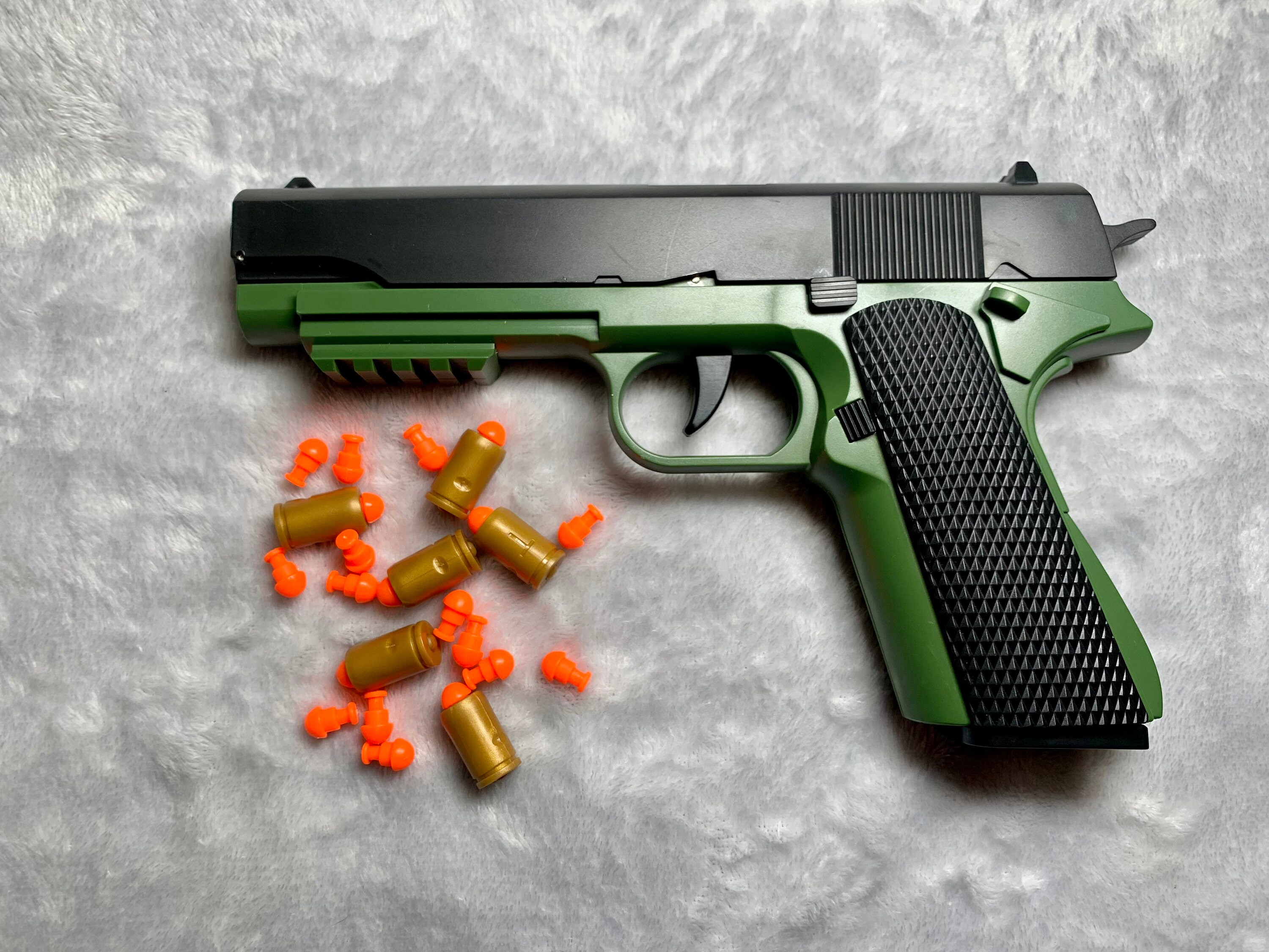 1911 Fidget Toy Gun From Tiktok, Fun Sliding Fidget Blaster. Cosplay ...