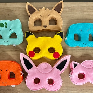 Pokémon Máscaras / Antifaces - Etsy